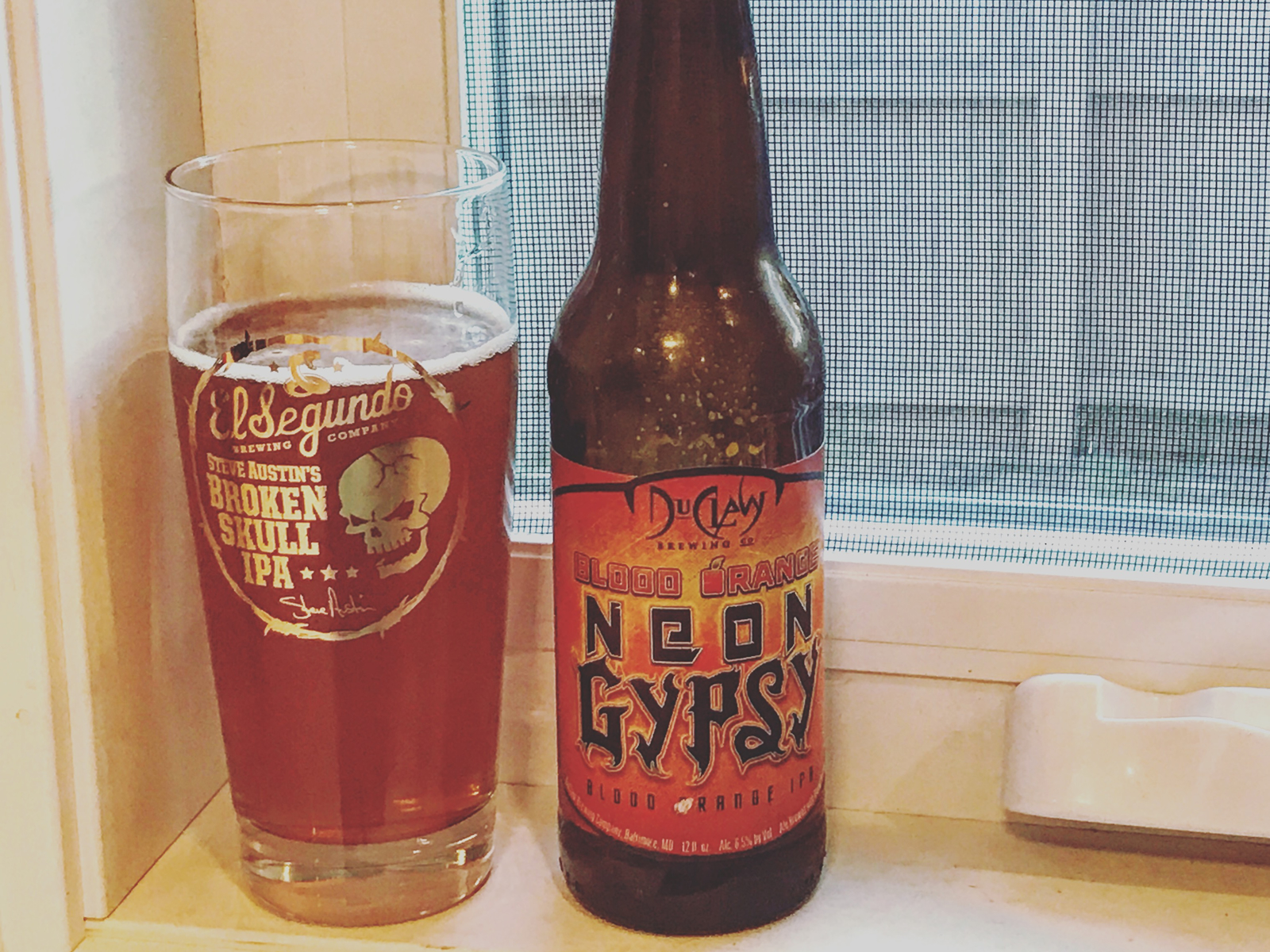 DuClaw Brewing Company: Blood Orange Neon Gypsy | Beers on Windowsills