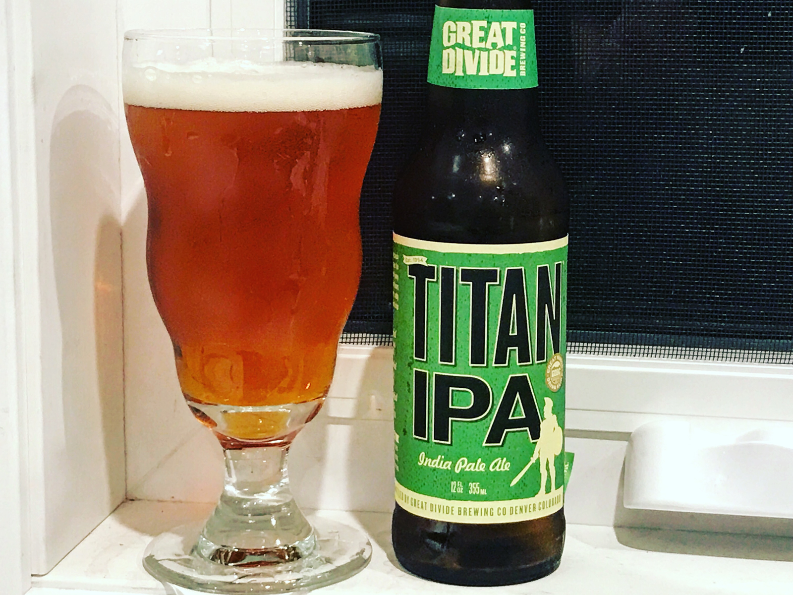 Great Divide Brewing Company: Titan IPA | Beers on Windowsills