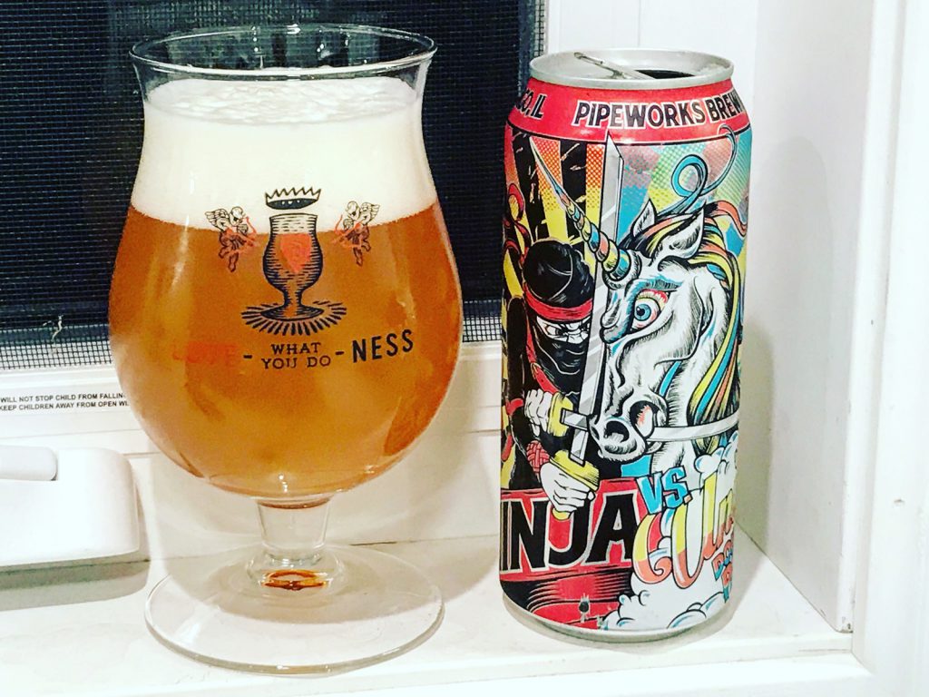 Pipeworks Brewing Company: Ninja vs. Unicorn | Beers on Windowsills