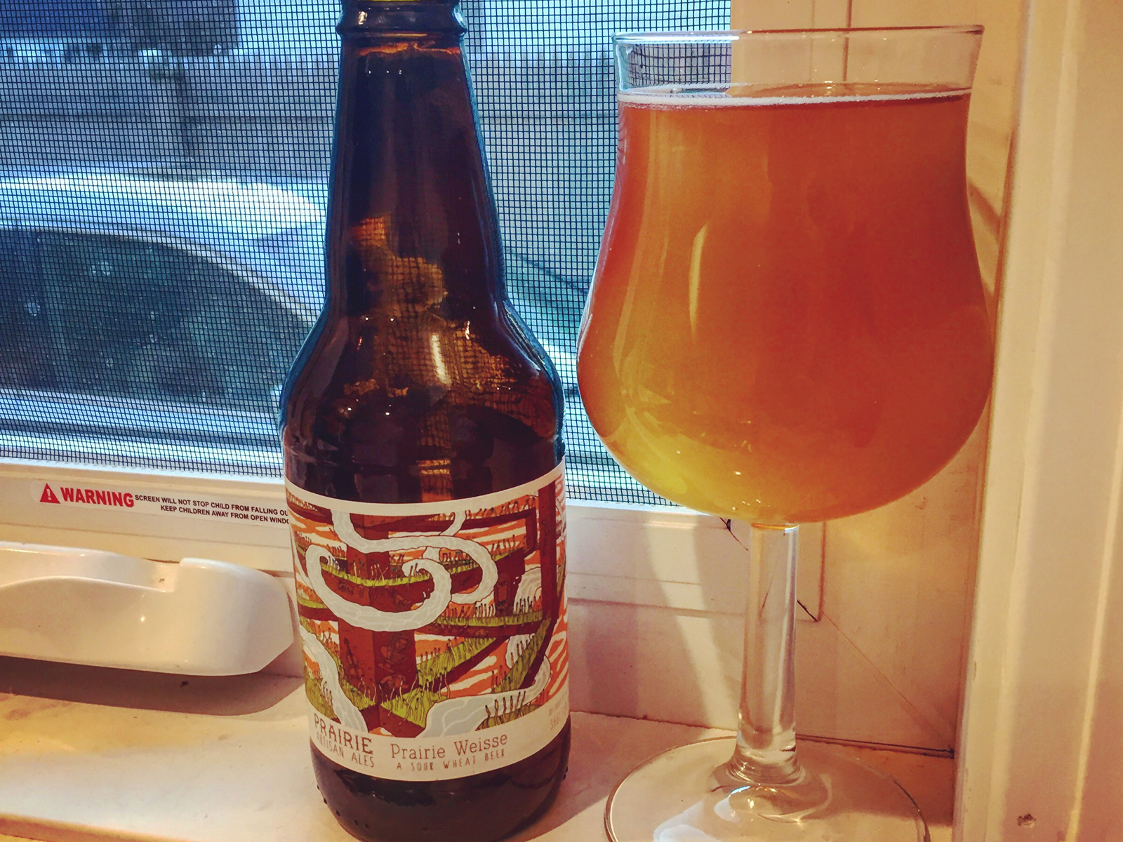 Prairie Artisan Ales: Prairie Weisse | Beers on Windowsills