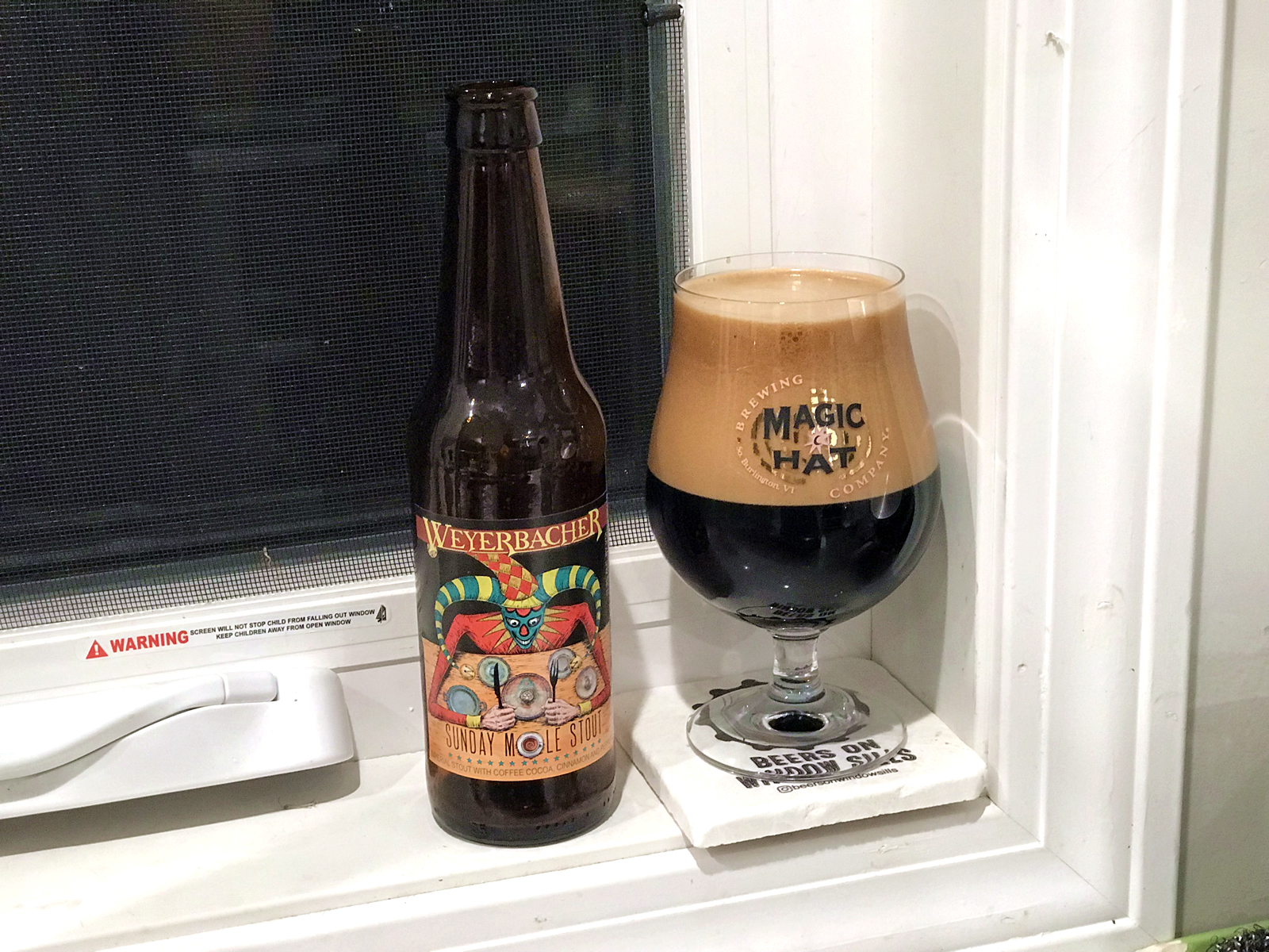 Weyerbacher Brewing Company: Sunday Molé Stout | Beers on Windowsills