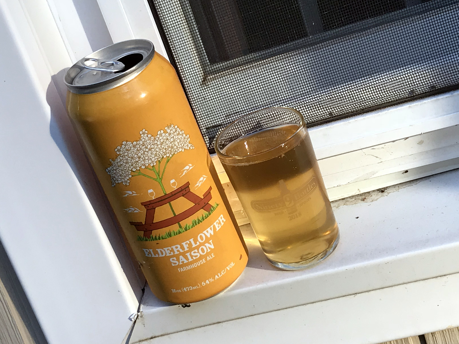 Simple Roots Brewing Company: Elderflower Saison | Beers on Windowsills