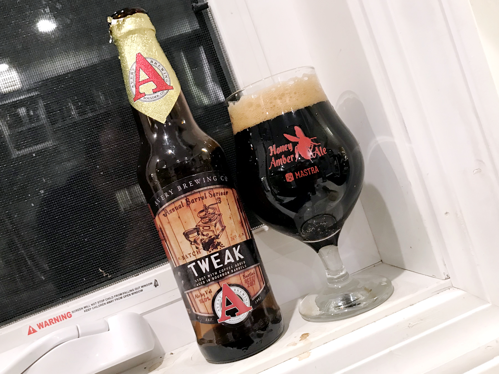Avery Brewing Company: Tweak (2017) Batch #4 | Beers on Windowsills