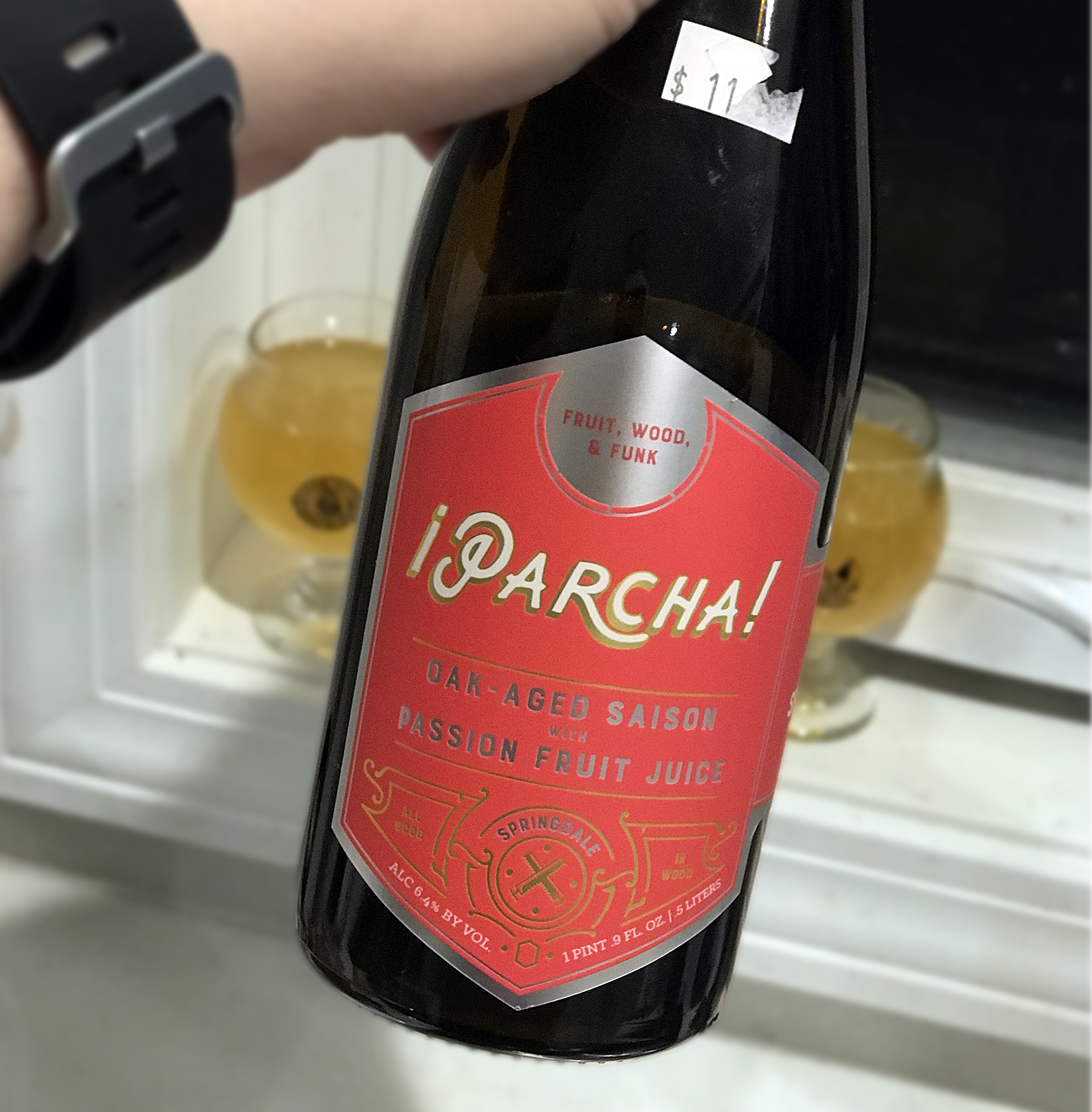 Springdale Barrel Room: ¡Parcha! | Beers on Windowsills
