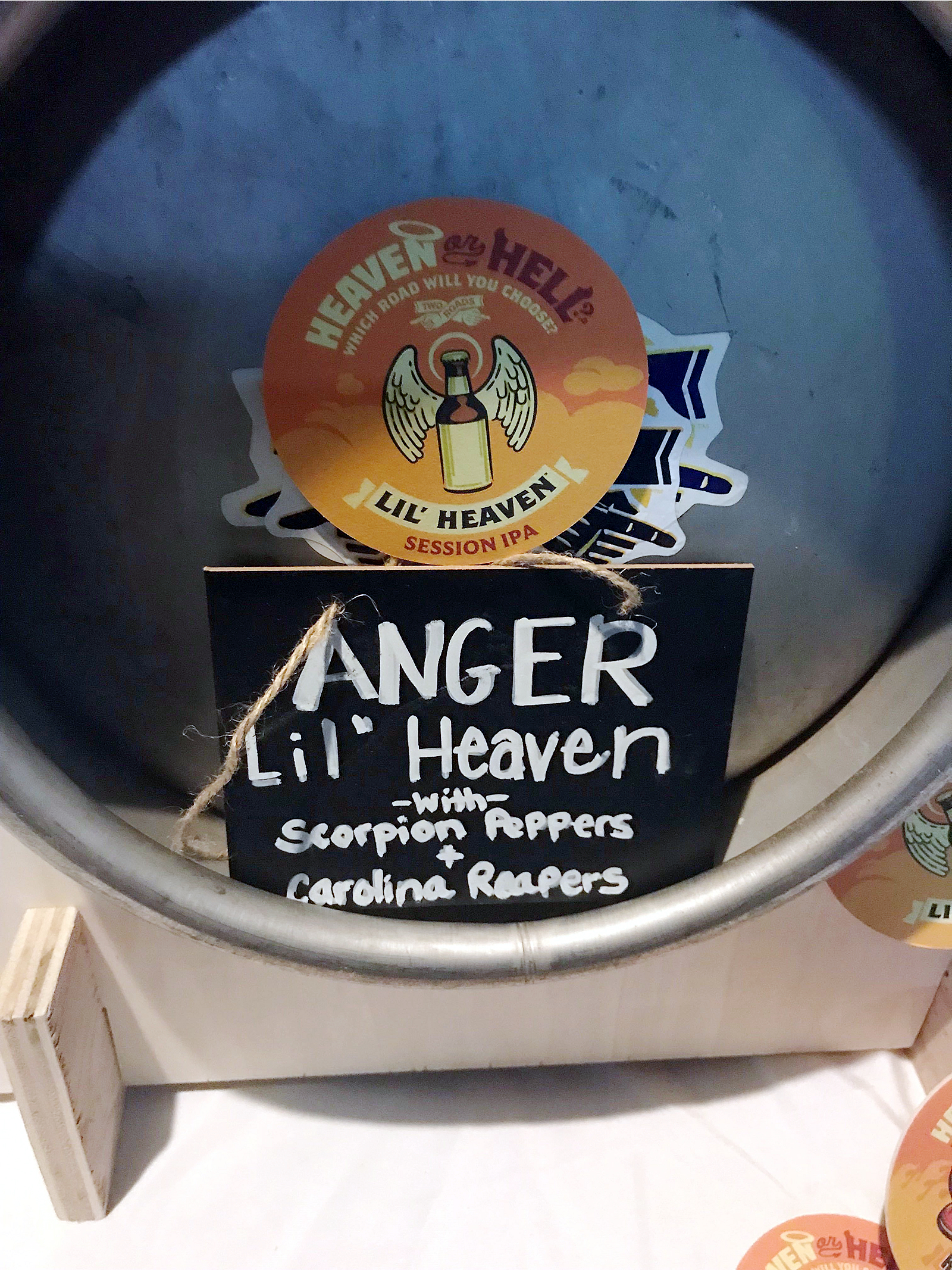 Two Roads Brewing Company: Lil’ Heaven: Anger Cask | Beers on Windowsills